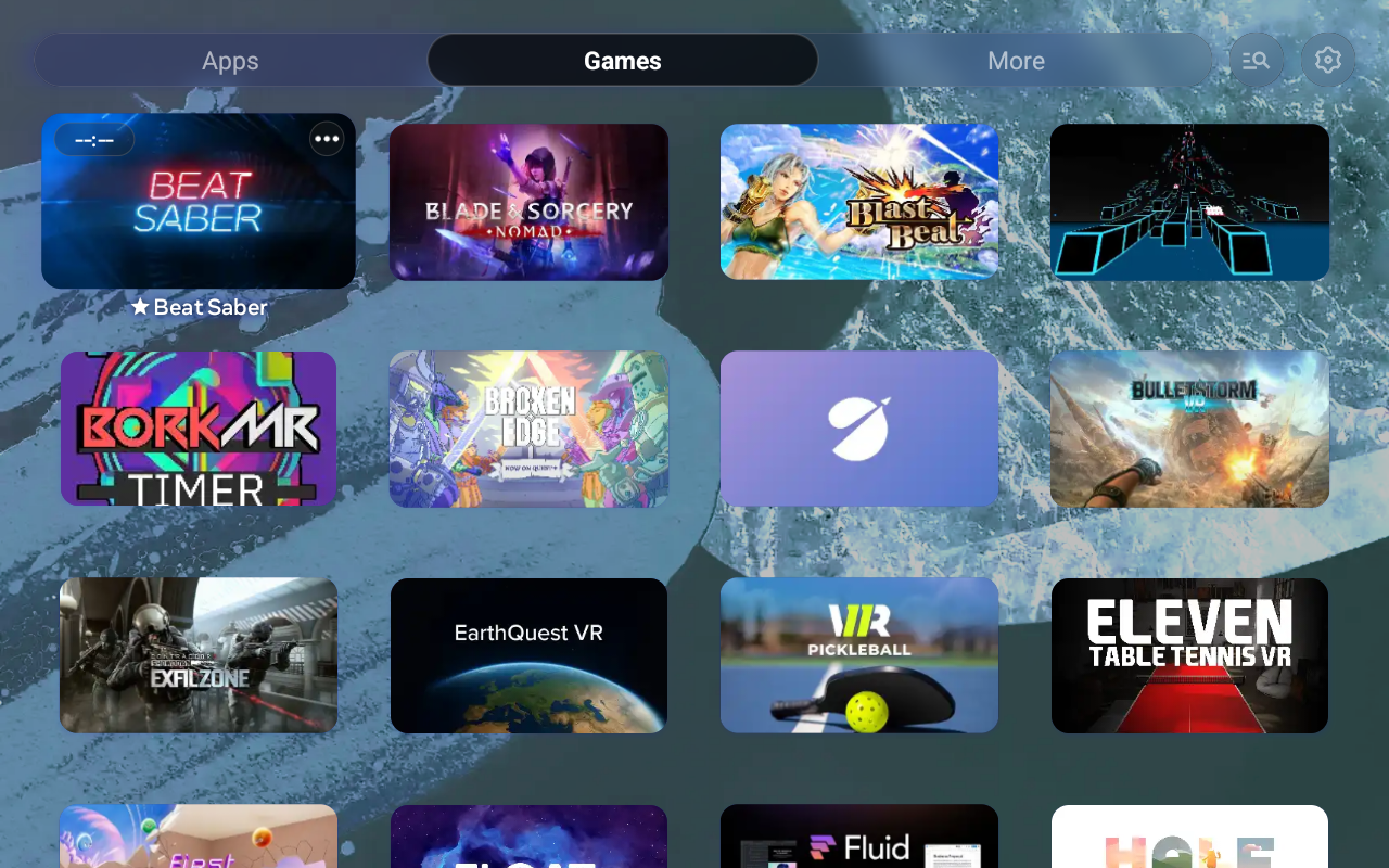 Lightning Launcher for Meta Quest